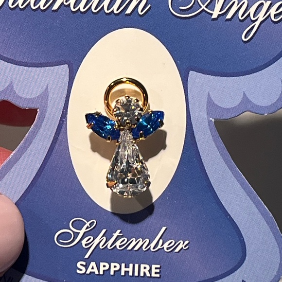 Jewelry | Nwot Birthstone Guardian Angel Pins This Is A September ...